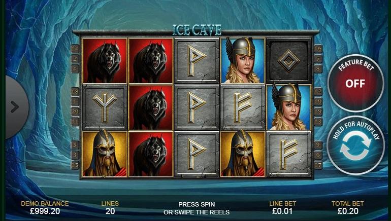 New Ice Cave Slot from Playtech with an Optional Bonus Bet - Online ...