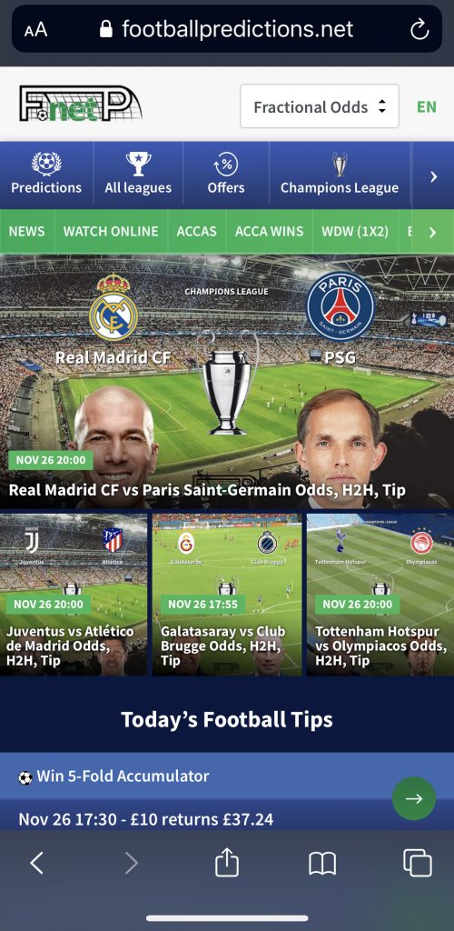 Football Prediction Sites ᗎ Which One Is the Best in 2025